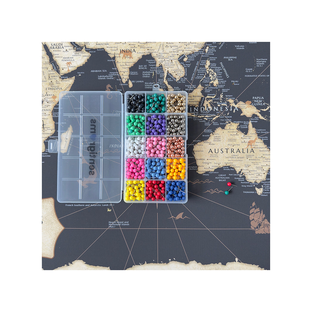 Push Pin Kit • 15 Colors – Sentigrams